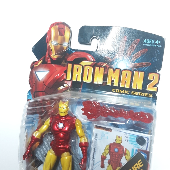 Hasbro | Toys | Hasbro Iron Man 2 Comic Series Classic Iron Man Action ...